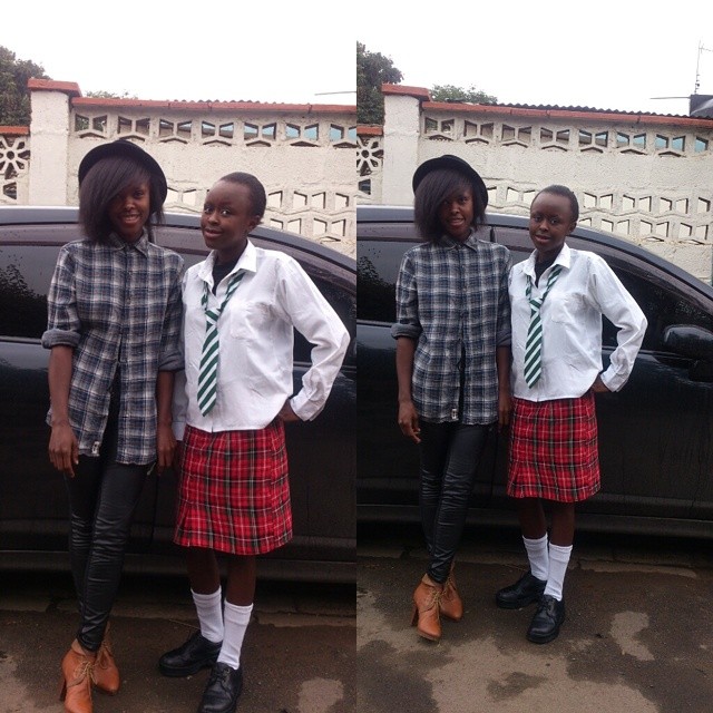 Meet Jackie Vike a.ka. Awinja's Little Sister (Photo) - Ghafla!